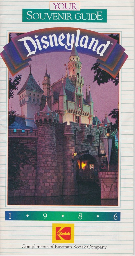 1980s – Disneyland Resort Guide Maps Collectors