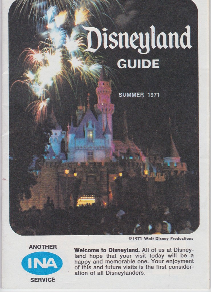 1970s – Disneyland Resort Guide Maps Collectors