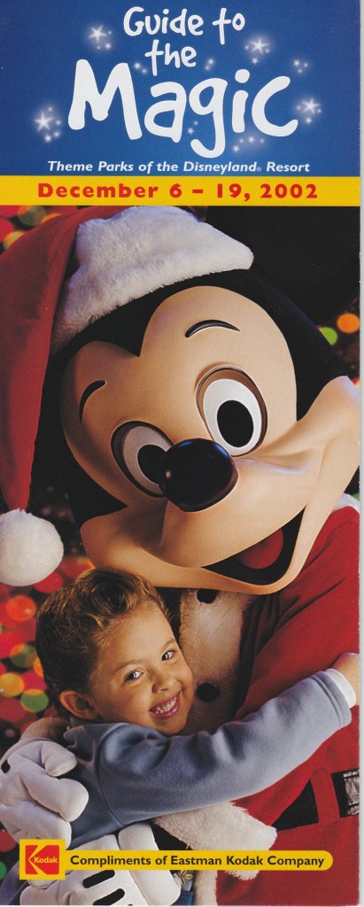 2002 – Disneyland Resort Guide Maps Collectors