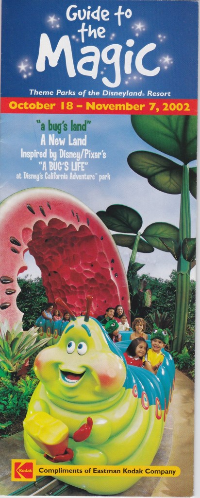 2002 – Disneyland Resort Guide Maps Collectors