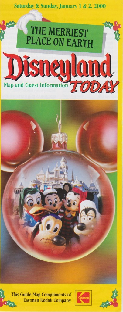 2000 – Disneyland Resort Guide Maps Collectors