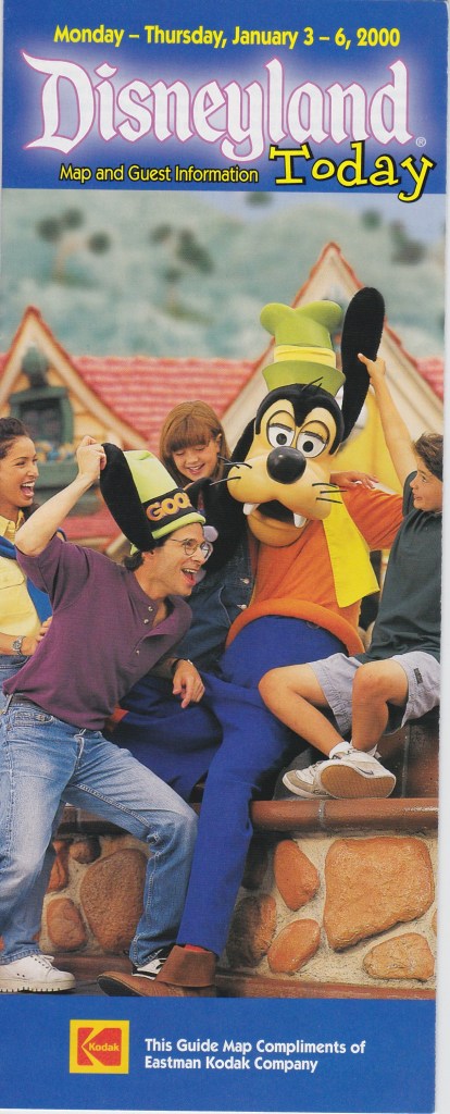 2000 – Disneyland Resort Guide Maps Collectors