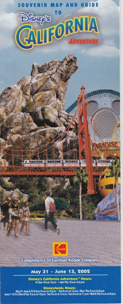 2002 – Disneyland Resort Guide Maps Collectors