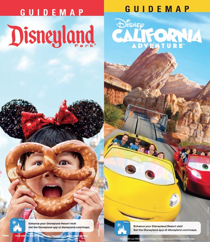2018 – Disneyland Resort Guide Maps Collectors