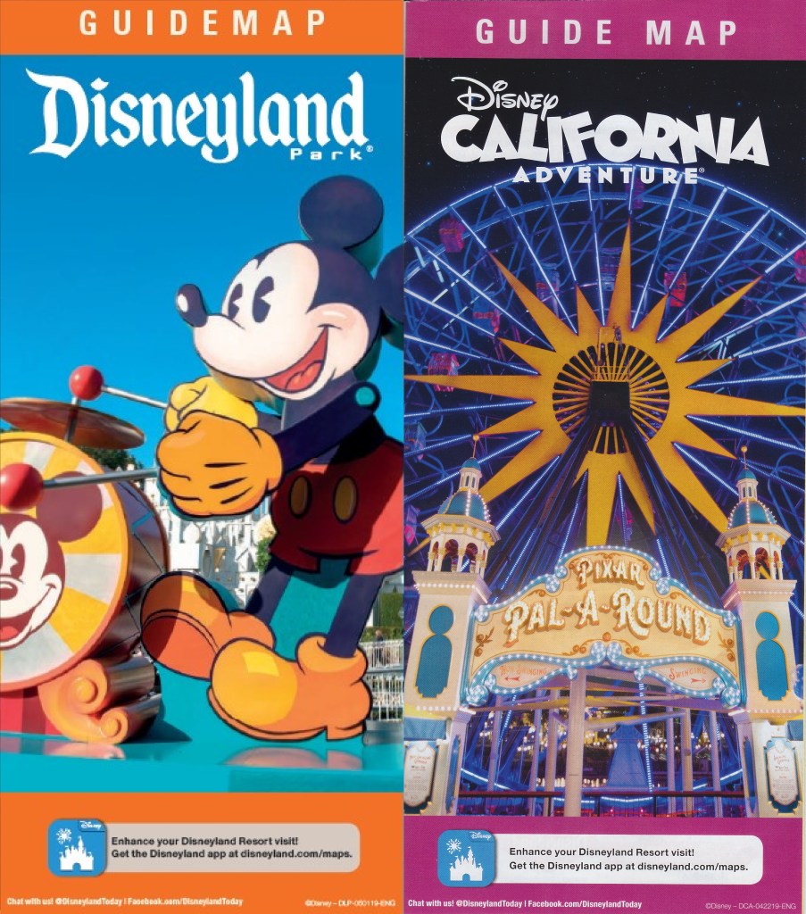 Disneyland Resort Guide Maps Collectors – Page 9 – – Where Disneyland ...