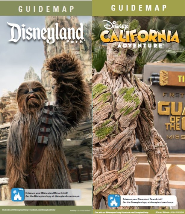2020 – Disneyland Resort Guide Maps Collectors
