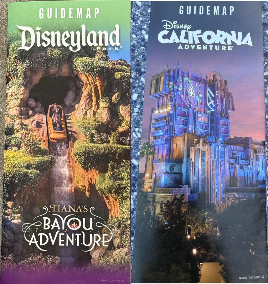 2025 – Disneyland Resort Guide Maps Collectors
