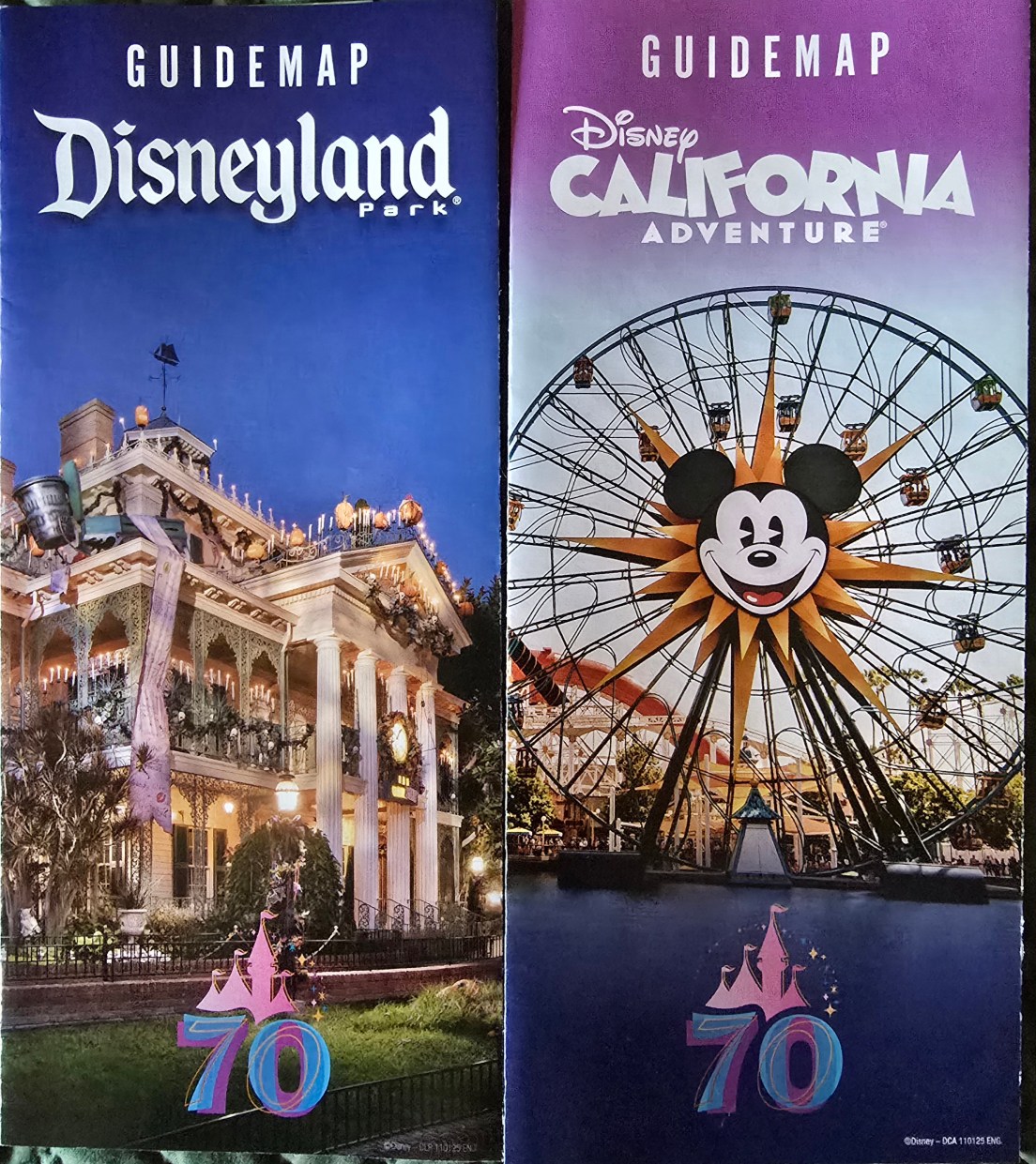 2025 – Disneyland Resort Guide Maps Collectors
