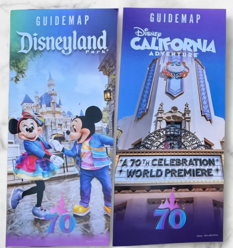 2026 – Disneyland Resort Guide Maps Collectors